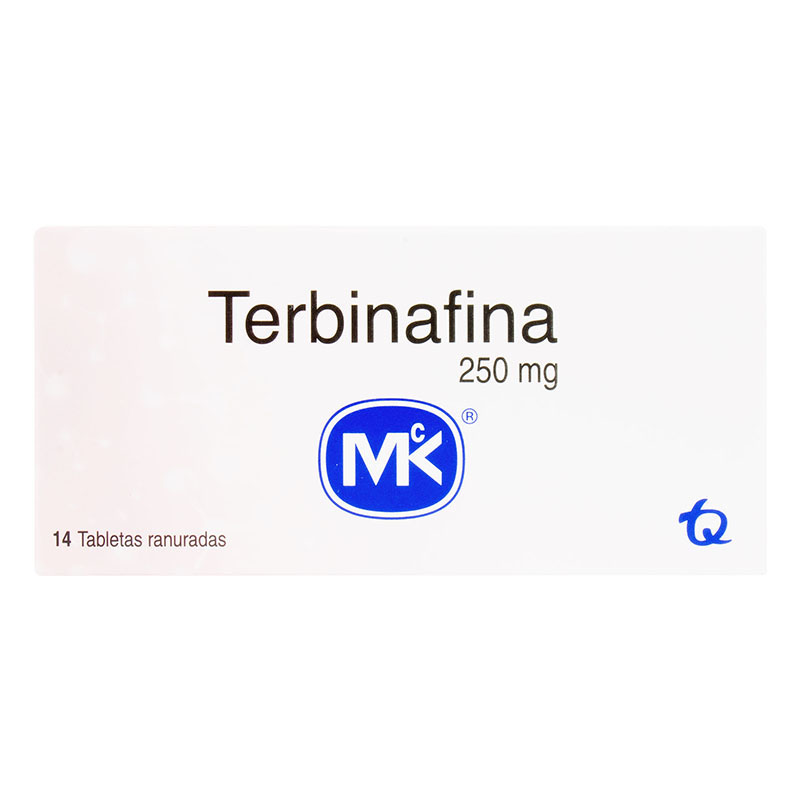 Terbinafina 250 Mg 14 Tabletas Mk – Droguería Oasis