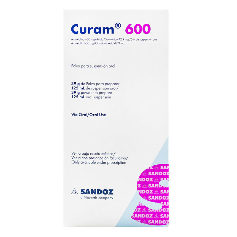 Curam 600 Mg Suspensión 125 Ml – Droguería Oasis