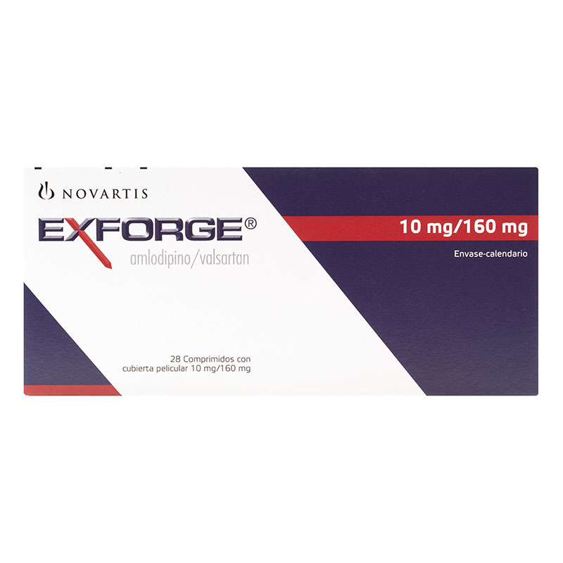 Exforge 10 Mg/160 Mg 28 Tabletas (3%+)(Pae) – Droguería Oasis
