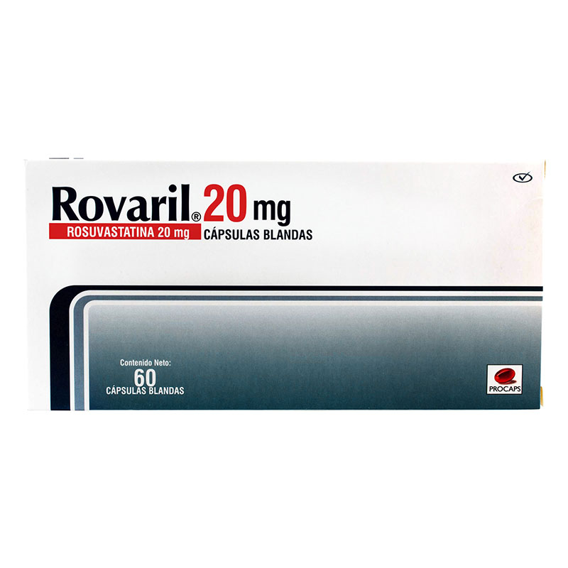 Rovaril 20 Mg 60 Cápsulas Blandas (A) – Droguería Oasis