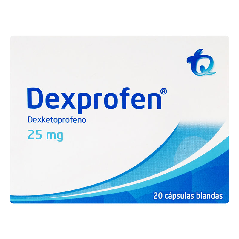 Dexprofen 25Mg 20 Cápsulas – Droguería Oasis