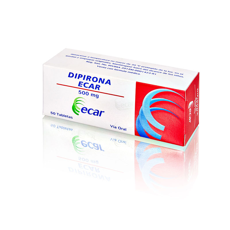 Dipirona 500 Mg 50 Tabletas Ec – Droguería Oasis