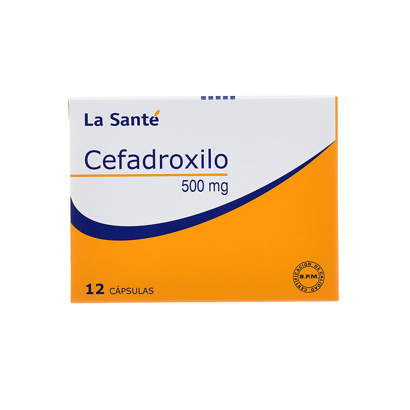 Cefadroxilo 500 Mg 12 Cápsulas Ls – Droguería Oasis