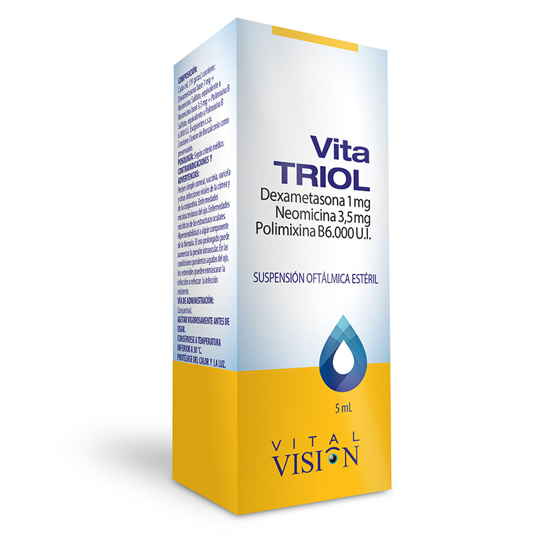 Vitatriol Oftálmico 5 Ml Vt – Droguería Oasis